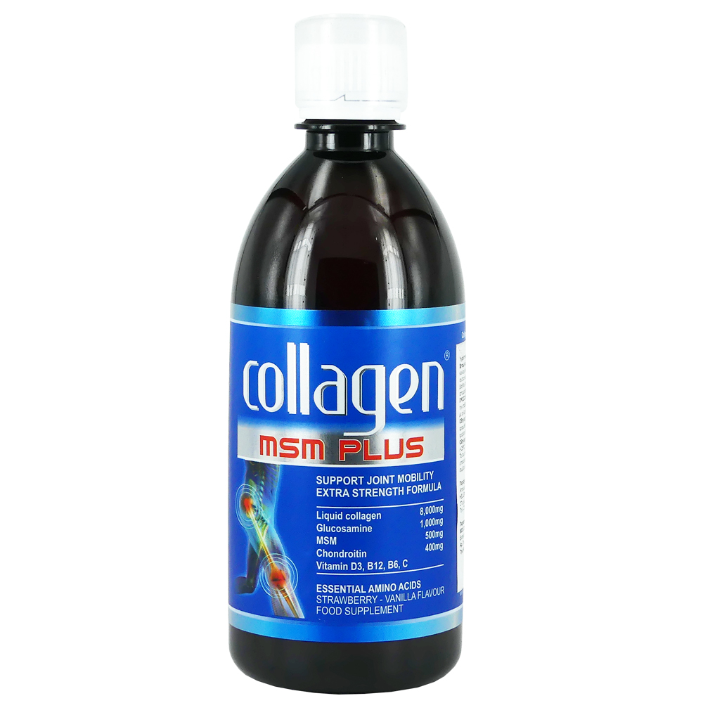 pharmalux Collagen MSM Plus Υγρό πόσιμο κολλαγόνο 500ml | Smile-pharmacy.gr