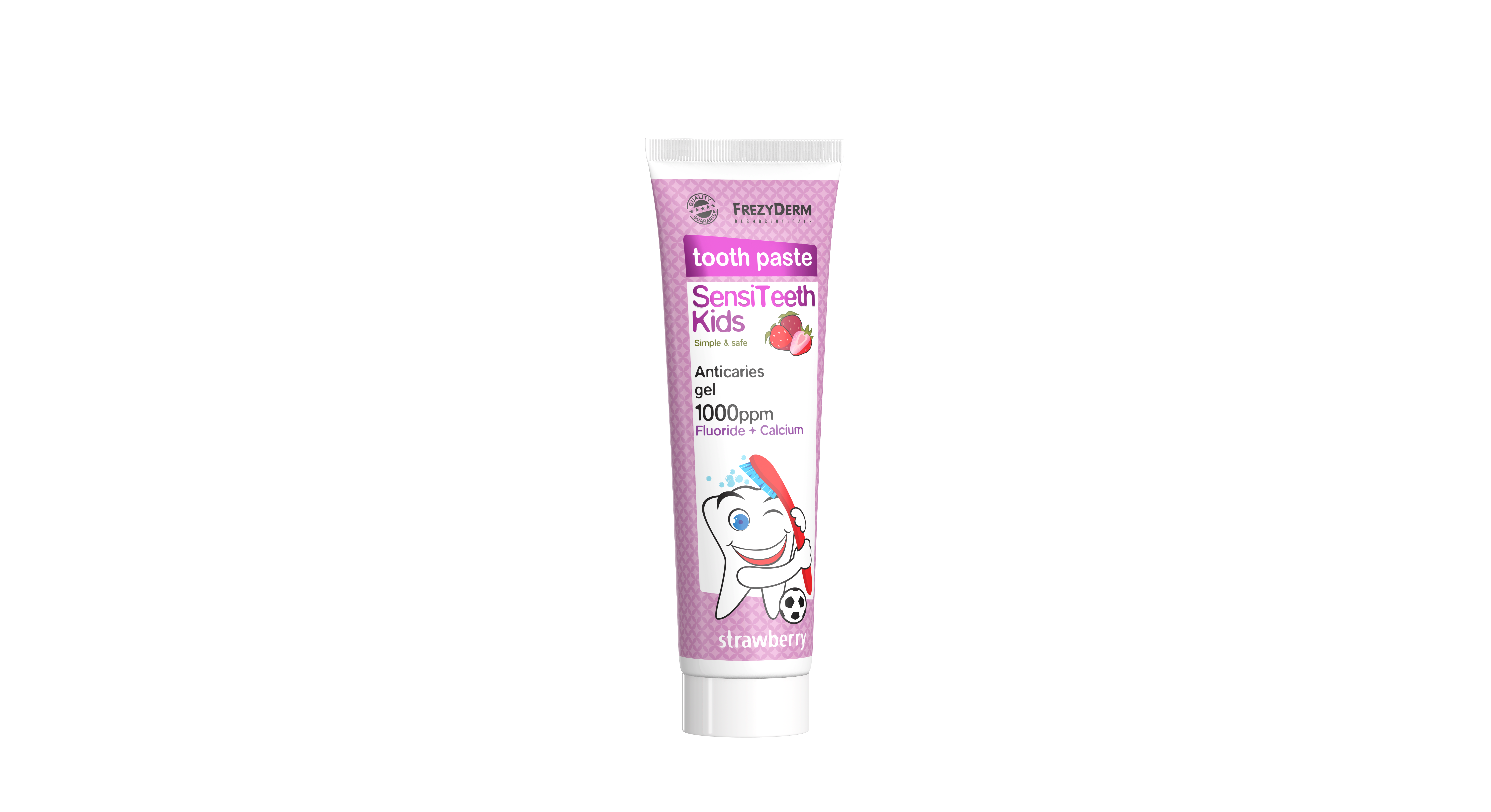 Frezyderm Sensiteeth Kids Toothpaste 1.000ppm 50ml | Smile-pharmacy.gr