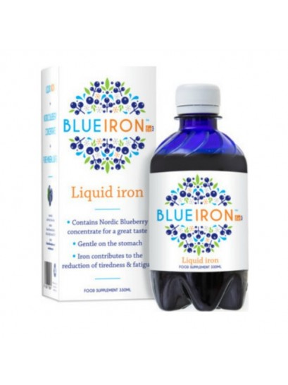 Blue Iron Υγρός Πόσιμος Σίδηρος 330ml | Smile-pharmacy.gr