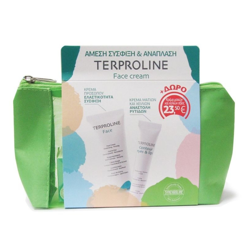 Synchroline Terproline Set Face Cream 50ml + Eyes and Lips Contour ...