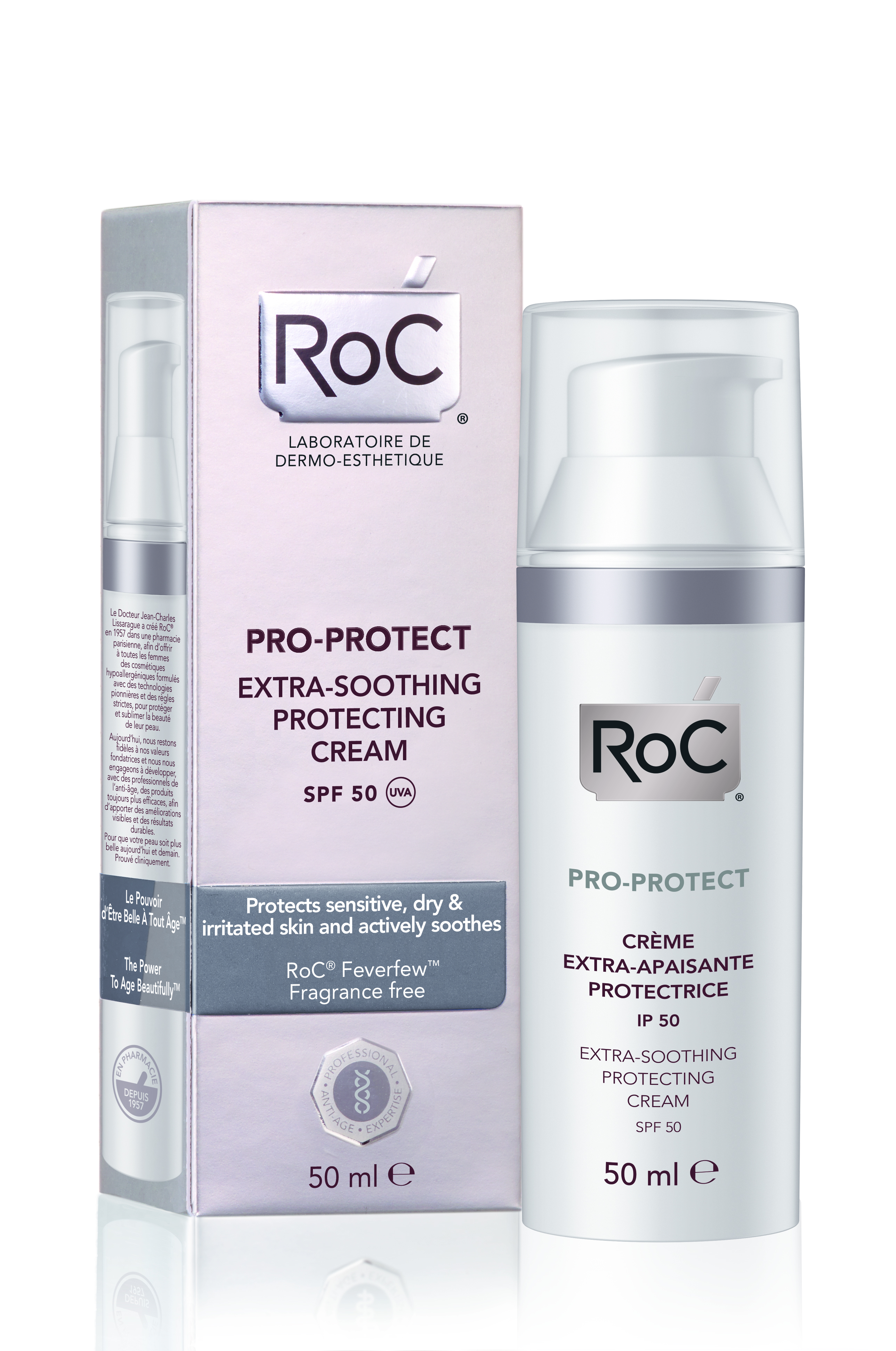 ROC PRO-PROTECT Εντατική Καταπαϋντική Κρέμα Προστασίας SPF 50 50ml ...
