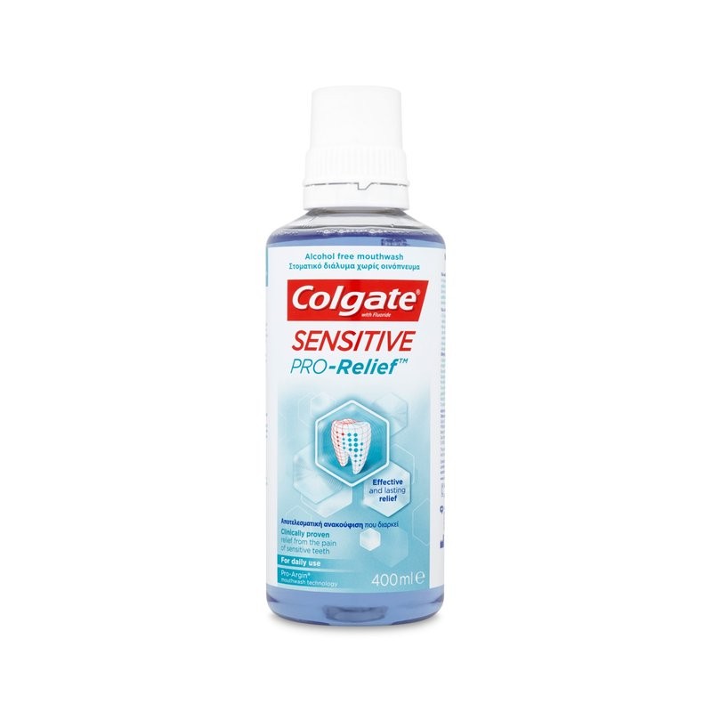 Colgate Sensitive Pro-Relief Mouthwash 400ml | Smile-pharmacy.gr