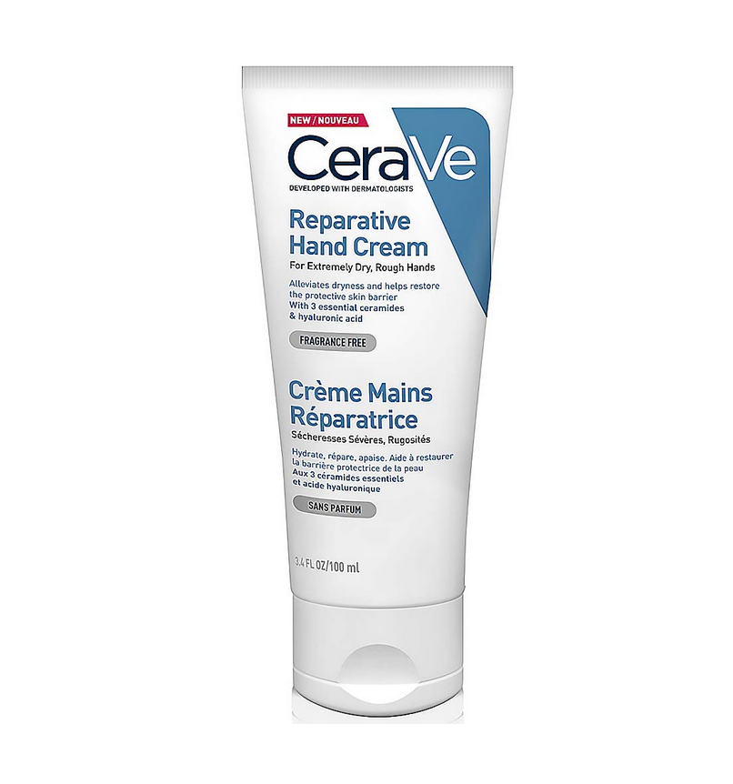 CeraVe Reparative Hand Cream for Extremely Dry, Rough Hands 100ml ...