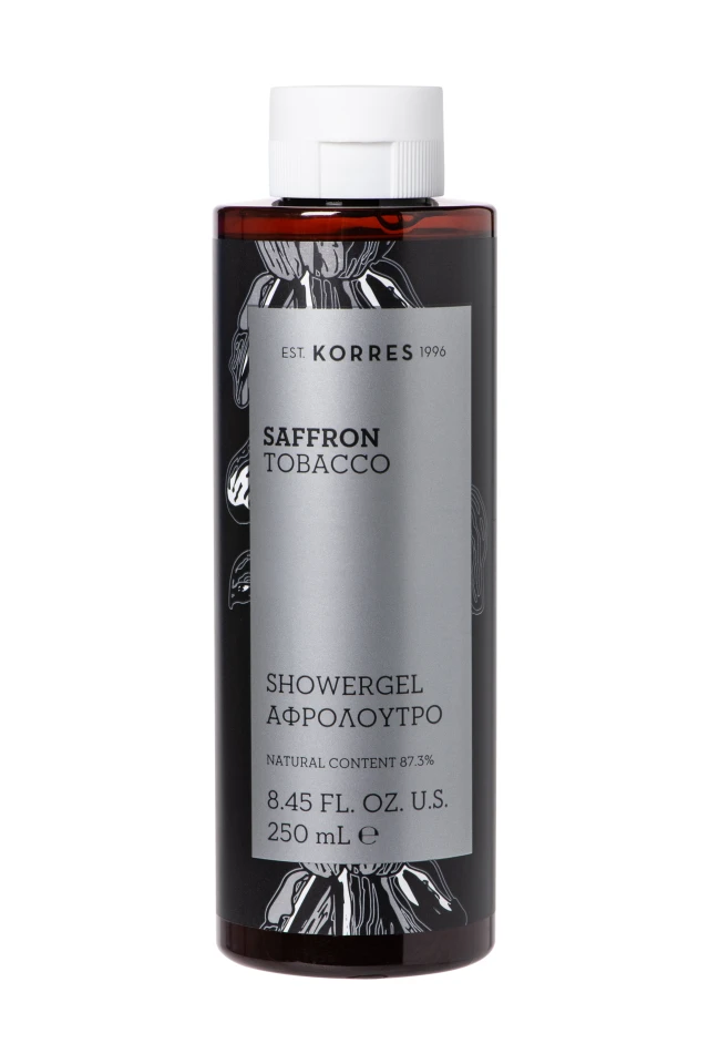 Korres Αφρόλουτρο Saffron Tobacco 250ml | Smile-pharmacy.gr