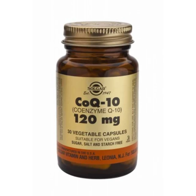 SOLGAR COENZYME Q10 120MG 30VCAP | Smile-pharmacy.gr