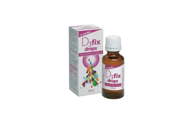 INTERMED D3 FIX DROPS 30ML | Smile-pharmacy.gr