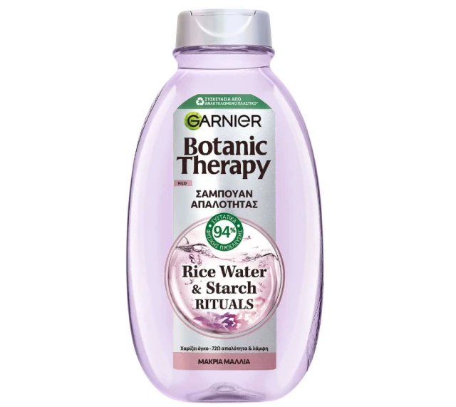 Garnier Botanic Therapy Rice Water & Starch Rituals Shampoo 400ml ...