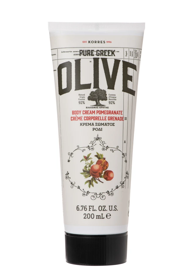 Korres Pure Greek Olive Κρέμα Σώματος Ρόδι 200ml | Smile-pharmacy.gr
