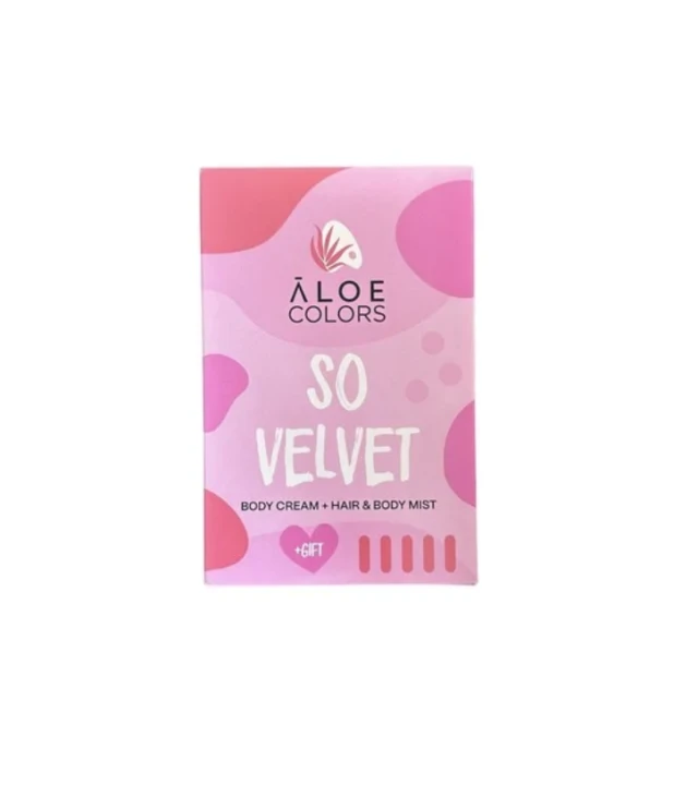Aloe+ Colors Set So Velvet Body Cream 100ml + Hair & Body Mist 100ml ...