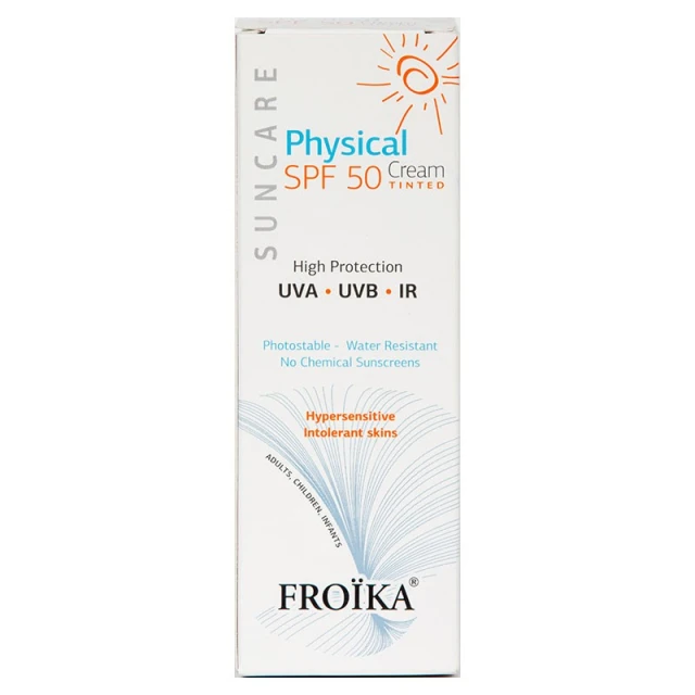 FROIKA SUNCARE Physical Cream SPF50 Tinted 50ml | Smile-pharmacy.gr