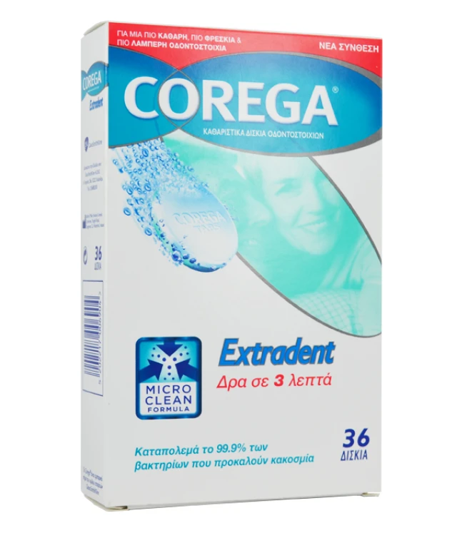 COREGA EXTRADENT 36TAB | Smile-pharmacy.gr