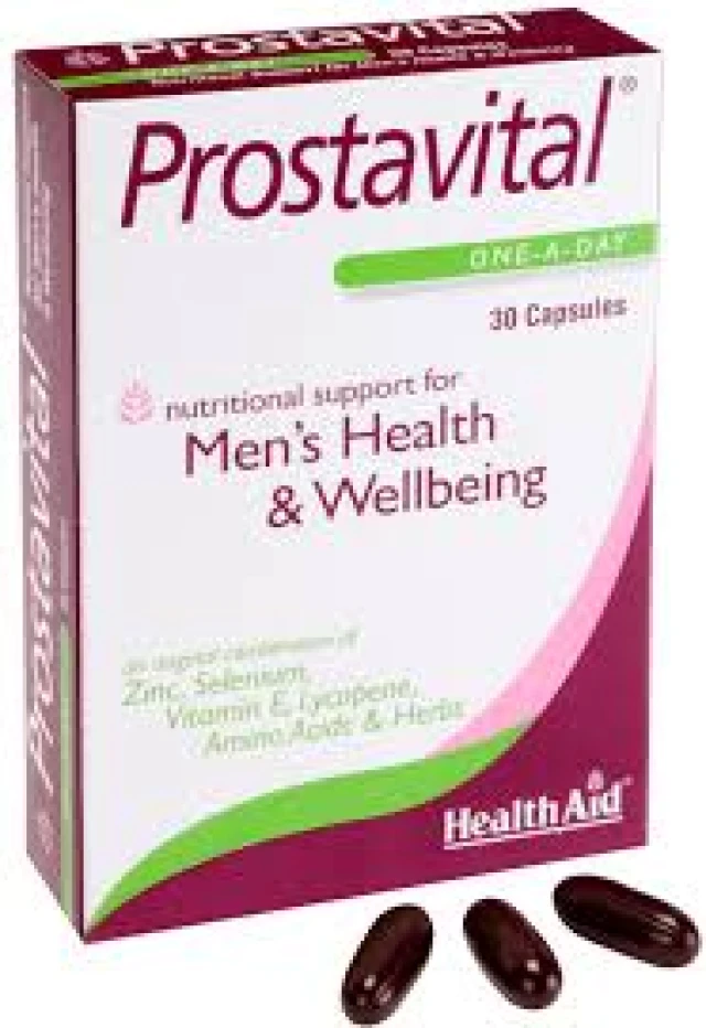 Health Aid Prostavital 30caps για την υγεία του προστάτη | Smile-pharmacy.gr