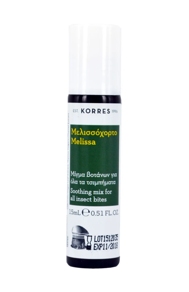 Korres Μελισσόχορτο Stick για Τσιμπίματα 15ml | Smile-pharmacy.gr