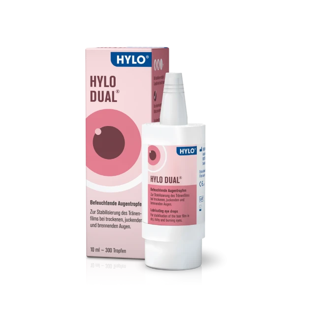 Ursapharm Hylo Dual Eye Drops 10ml | Smile-pharmacy.gr