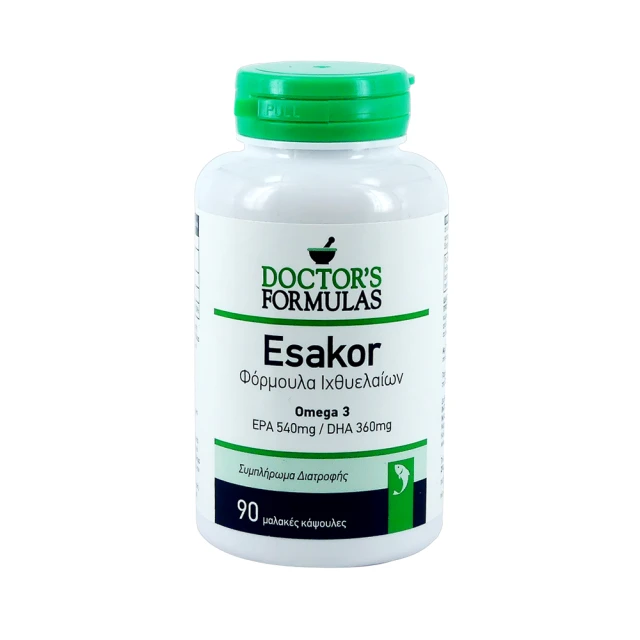 Doctors Formulas Esakor - Φόρμουλα Ιχθυελαίων 90 κάψουλες | Smile ...