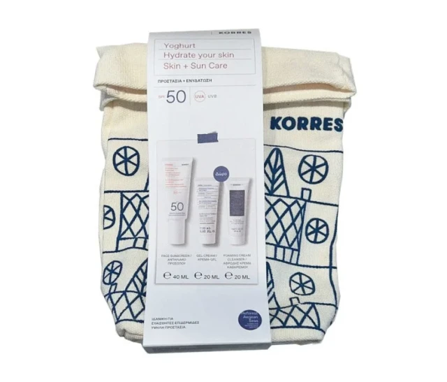 Korres Yoghurt Αντηλιακή Κρέμα-Gel Προσώπου SPF50 40ml +Nourishing ...