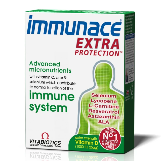 Vitabiotics Immunace Extra Protection 30tabs - Φαρμακείο Smile Pharmacy ...