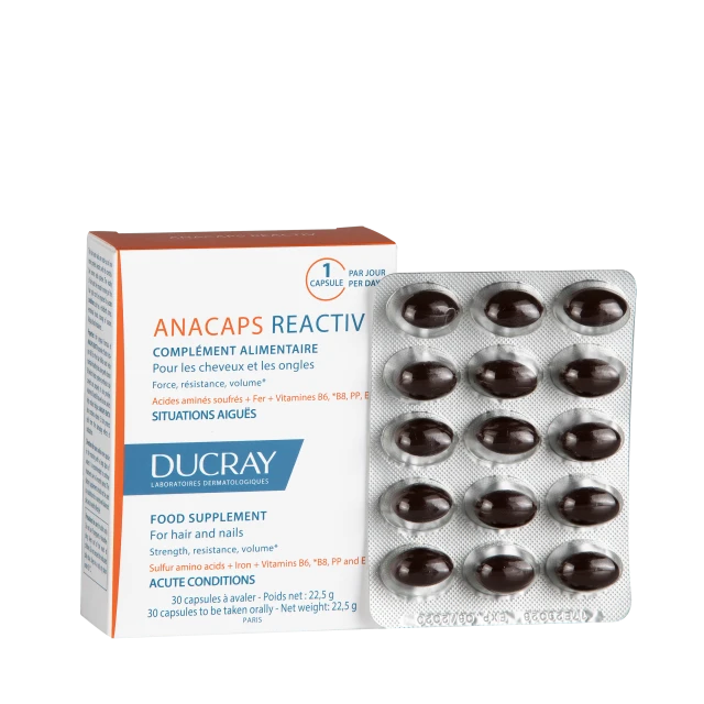 Ducray Anacaps Reactiv 30 caps | Smile-pharmacy.gr