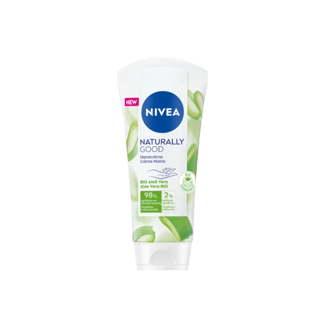 Nivea Naturally Good Hand Cream with Aloe Vera 75ml | Smile-pharmacy.gr