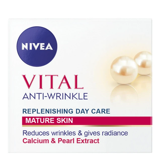 NIVEA Vital Αναζωογονητική Κρέμα Ημέρας με Ηράνθεμο + Ασβέστιο 50ml ...