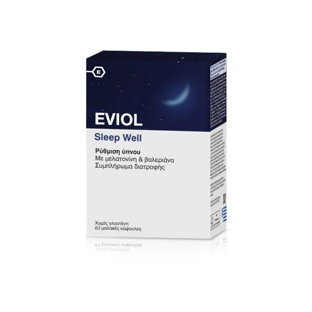 Eviol Sleep Well 60 Soft Caps | Smile-pharmacy.gr