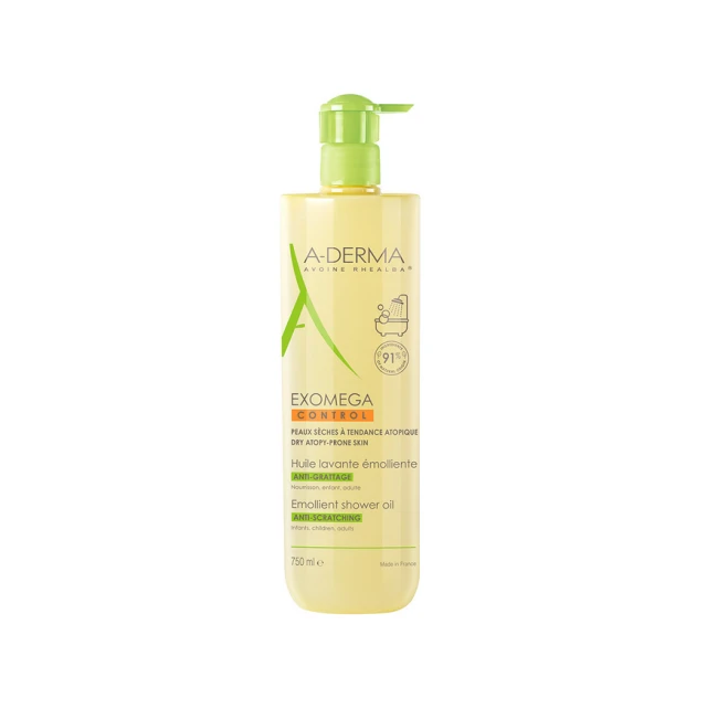 Aderma Exomega Control Emollient Shower Oil Anti Scratching 750ml ...