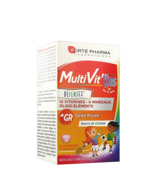 Forte Pharma MultiVit Kids 30 δισκία | Smile-pharmacy.gr