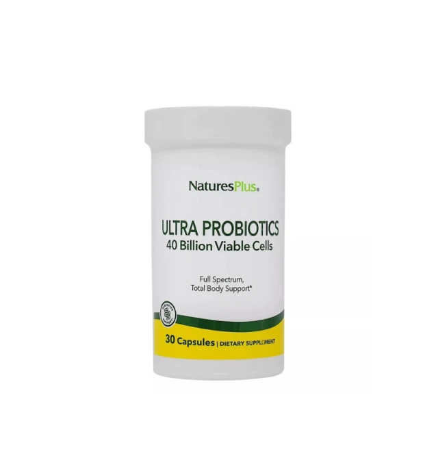 Natures Plus Ultra Probiotics Maximum Strength 30 Vcaps | Smile-pharmacy.gr
