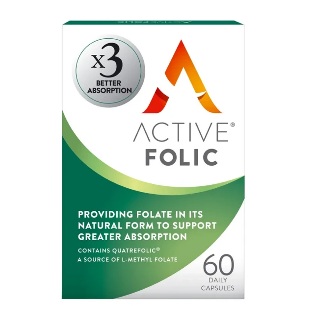 Bionat Active Folic 60 caps | Smile-pharmacy.gr
