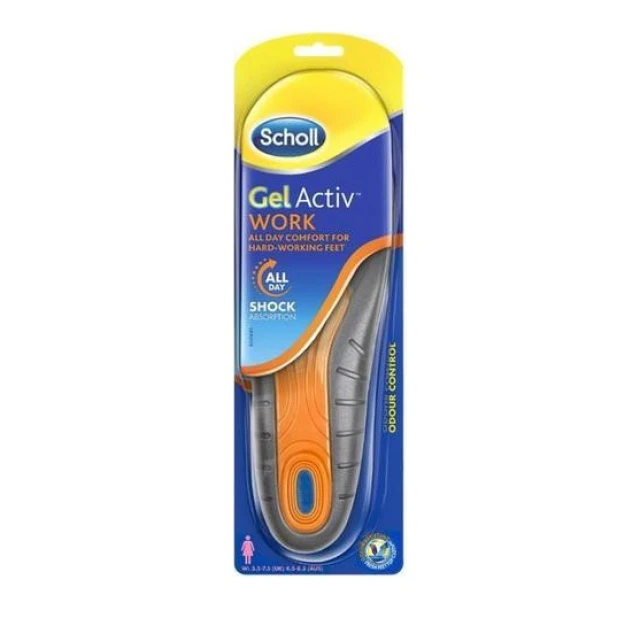 Scholl Gel Activ Work Ανατομικοί Πάτοι Γυναικείοι για Άνεση στα «Σκληρά ...