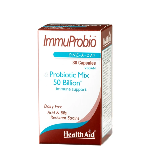 Health Aid Immuprobio 50Billion 30Vcaps | Smile-pharmacy.gr