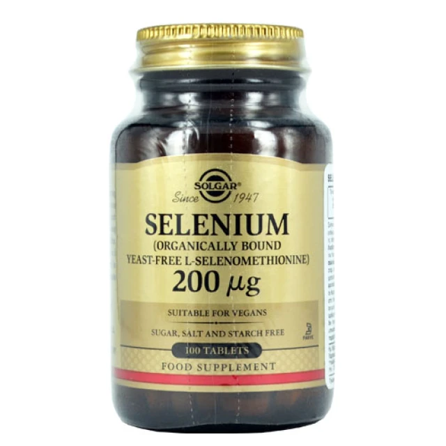 SOLGAR SELENIUM 200MG TABS 100S | Smile-pharmacy.gr