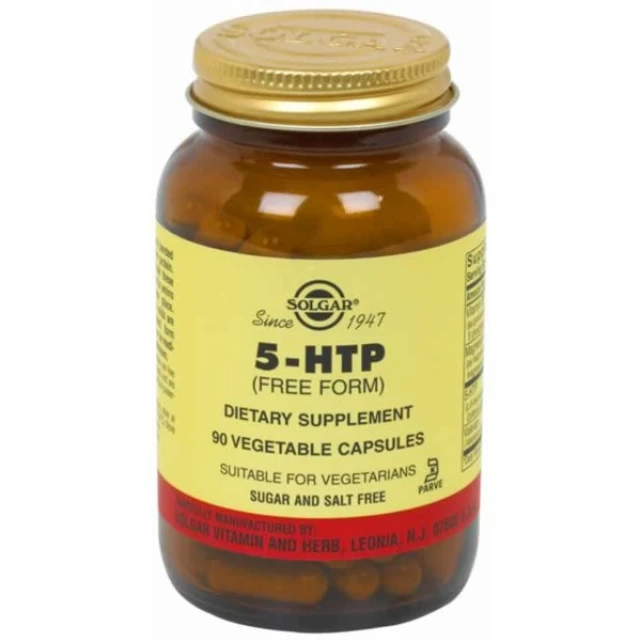 SOLGAR 5 HTP HYDROXYTRYPTOPHAN 100MG 90CAP | Smile-pharmacy.gr