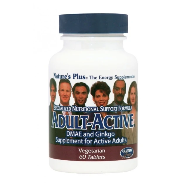 Natures Plus Adult Active 60 veg. tabs | Smile-pharmacy.gr