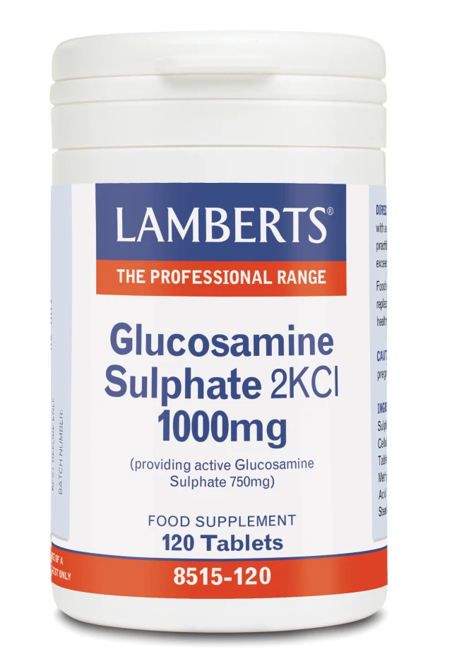 Lamberts Glucosamine Sulphate 2KCl 1000mg 120 Tabs | Smile-pharmacy.gr