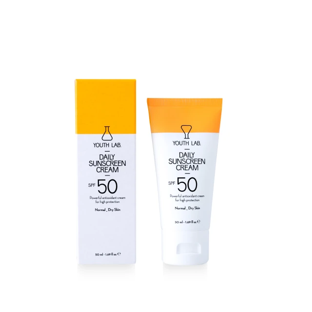 Youth Lab Daily Sunscreen Cream Spf50 for Normal-Dry Skin 50ml | Smile ...