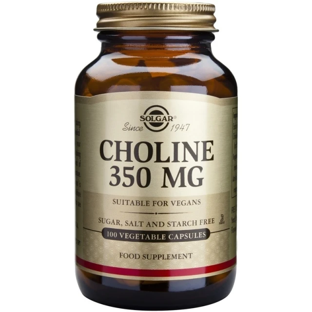 SOLGAR CHOLINE 350MG 100VCAP | Smile-pharmacy.gr