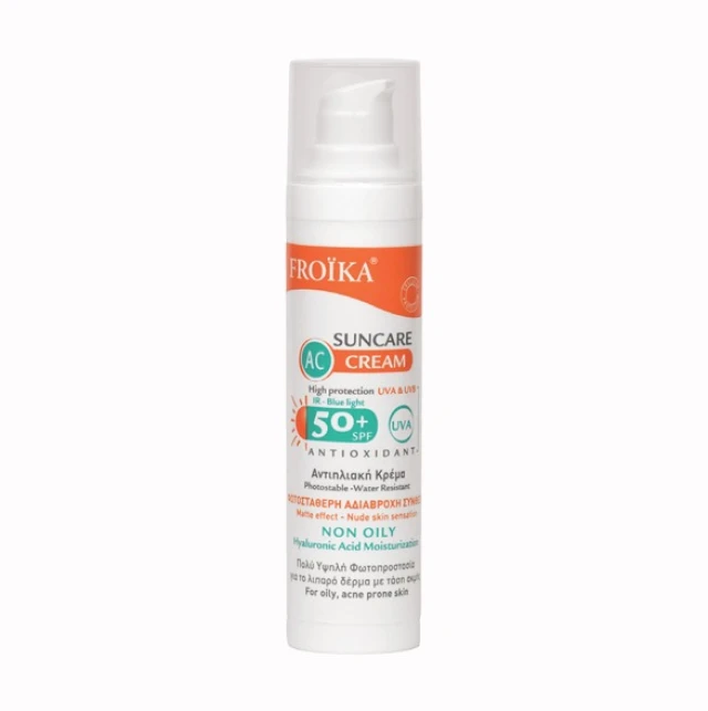 Froika Suncare AC Cream SPF50 40ml | Smile-pharmacy.gr