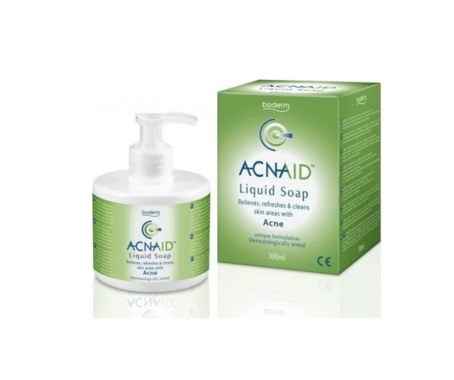 Boderm Acnaid Liquid Soap Προϊόν Καθαρισμού της Επιδερμίδας για Λιπαρό ...