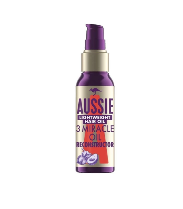 Aussie 3 Miracle Oil Reconstructor Lightweigtht Hair Oil 100ml | Smile ...
