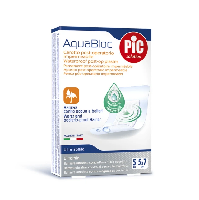 Pic Solution Aqua Bloc 5cm X 7cm 5pcs | Smile-pharmacy.gr