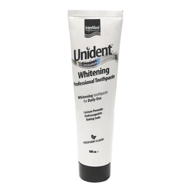 Intermed Unident Whitening Professional Toothpaste 100ml | Smile ...