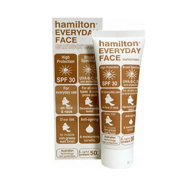 Hamilton Everyday Face Sunscreen Spf30 50gr | Smile-pharmacy.gr