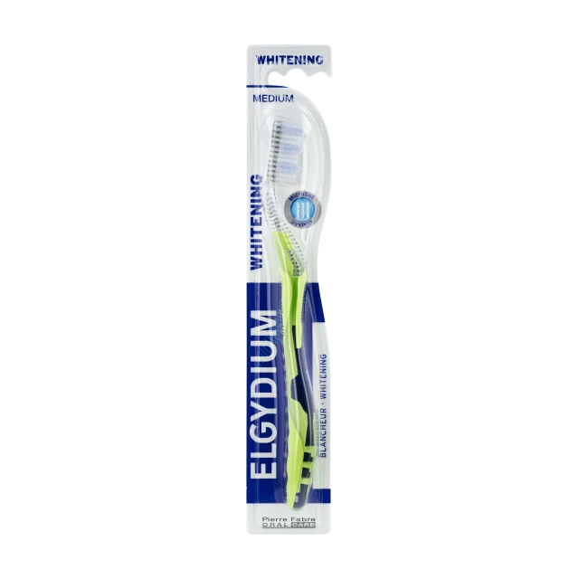 Elgydium Whitening Medium Οδοντόβουρτσα 1τμχ | Black Friday Smile ...