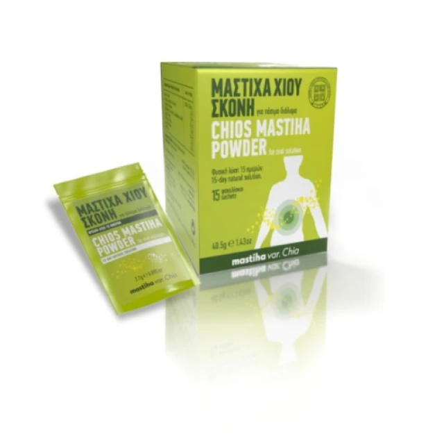 Mastiha Var. Chia Chios Mastiha Powder Μαστίχα Χίου Σκόνη 15x40.5g ...