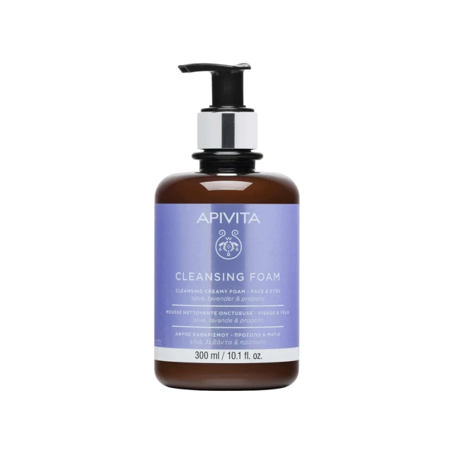 Apivita Cleansing foam αφρός καθαρισμού προσώπου & μάτια με ελιά και ...