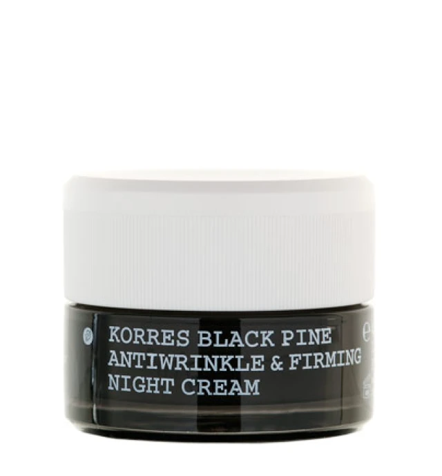 KORRES ΜΑΥΡΗ ΠΕΥΚΗ ΚΡΕΜΑ ΝΥΧΤΑΣ 3D 40ML | Smile-pharmacy.gr