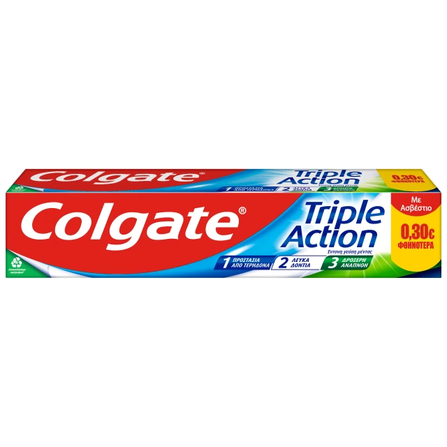 Colgate Triple Action Toothpaste 75ml | Smile-pharmacy.gr