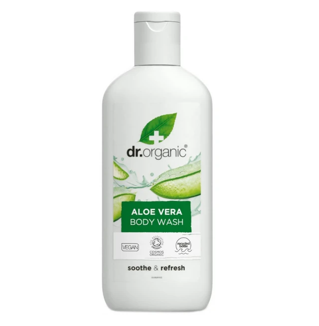 Dr.Organic Αφρόλουτρο με Βιολογική Αλόη Βέρα 250ml | Smile-pharmacy.gr