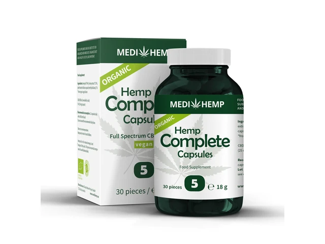Hemp Complete 30 Capsules 5% | Smile-pharmacy.gr